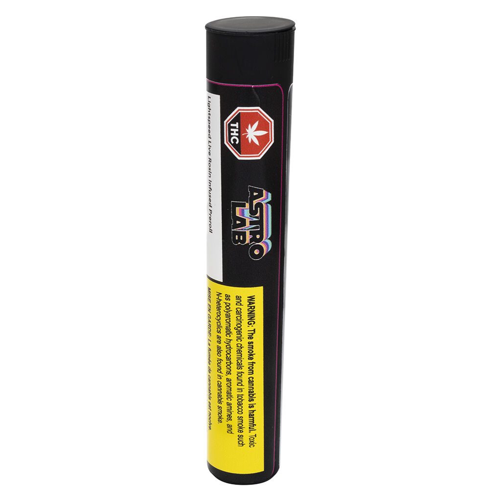 Astrolab Lightspeed Live Rosin Infused Pre-Roll 1x1g | Hybrid ... Astrolab Lightspeed Live Rosin Infused Pre-Roll 1x1g | Hybrid ...