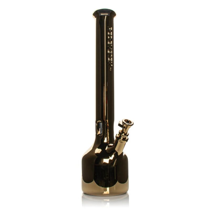 Red Eye Tek 18" 24K Gold Terminator Hex Tube Water Pipe | Montrose Cannabis