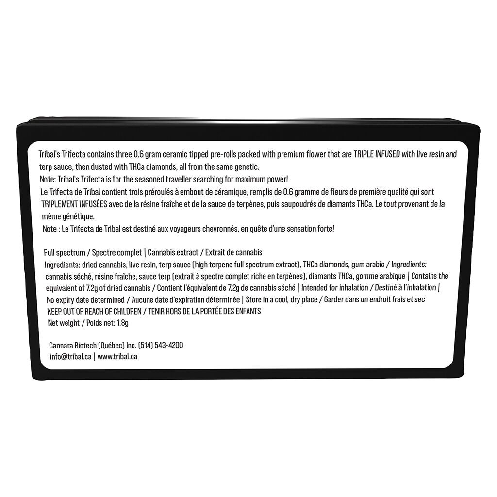 Porto Leche Trifecta Infused Pre-Rolls 3 Pack Hybrid 0.0% | 0.00% Terps ...